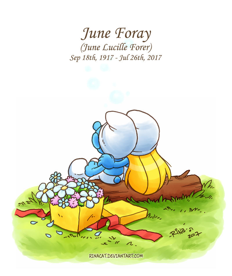 Smurfs: June Foray by rinacat on DeviantArt