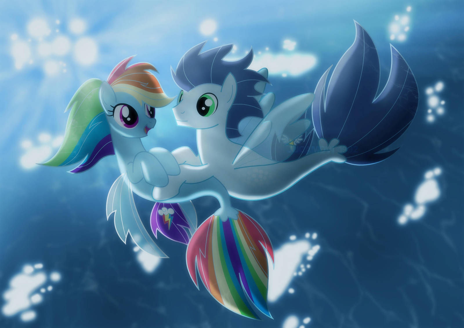 Soarindash_under the sea by jucamovi1992 on DeviantArt