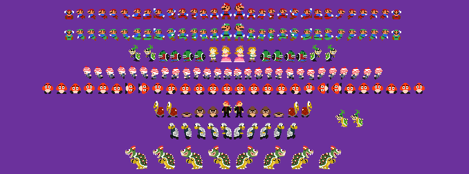 Super Mario Bros. the Movie- Custom Sprites by Jules1114 on DeviantArt