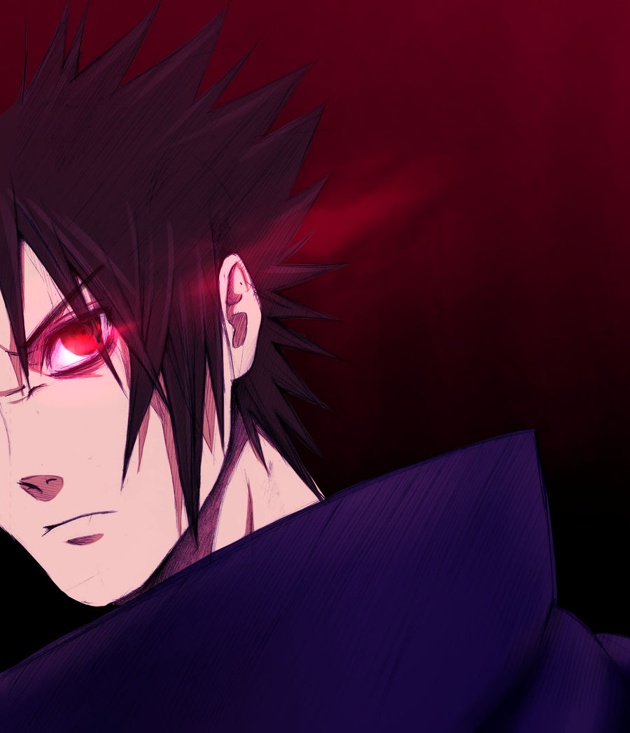 Sasuke: dark side by carapau on DeviantArt