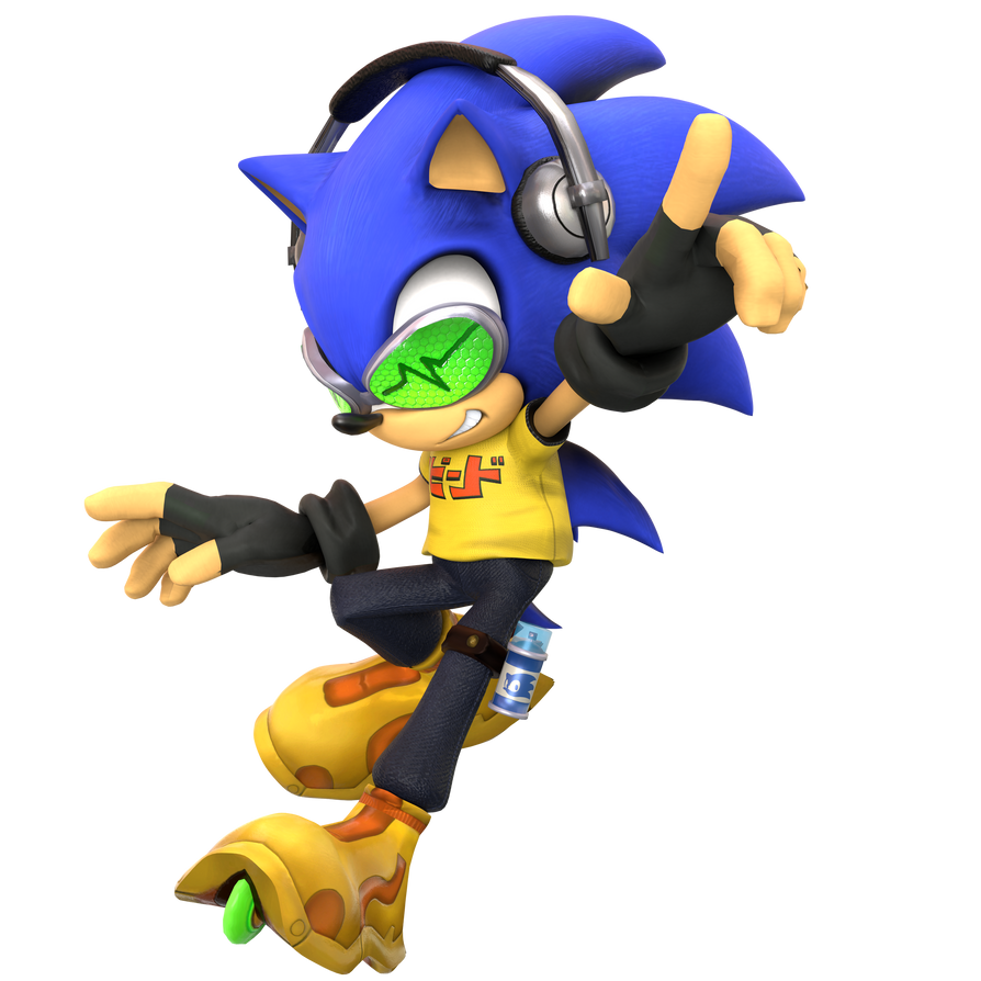 Jet Set Sonic (sm4sh mod) by Jorge-SunSpirit on DeviantArt