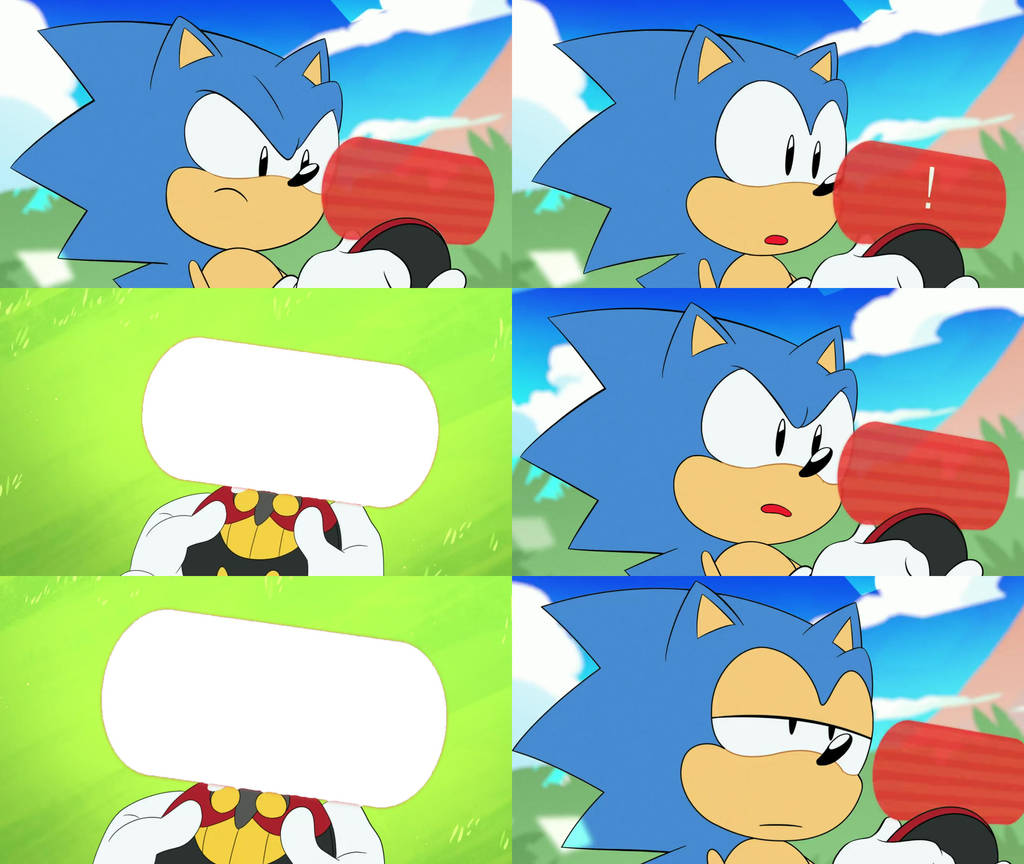 Sonic Mania Adventure Massage Meme Template By Kouliousis On Deviantart