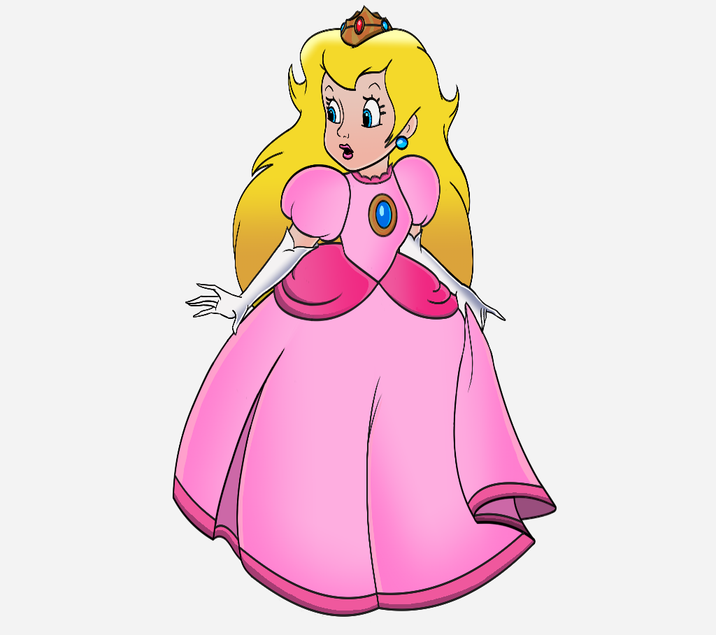 Modern Princess Peach Cartoon Prototype by JC-DiD on DeviantArt