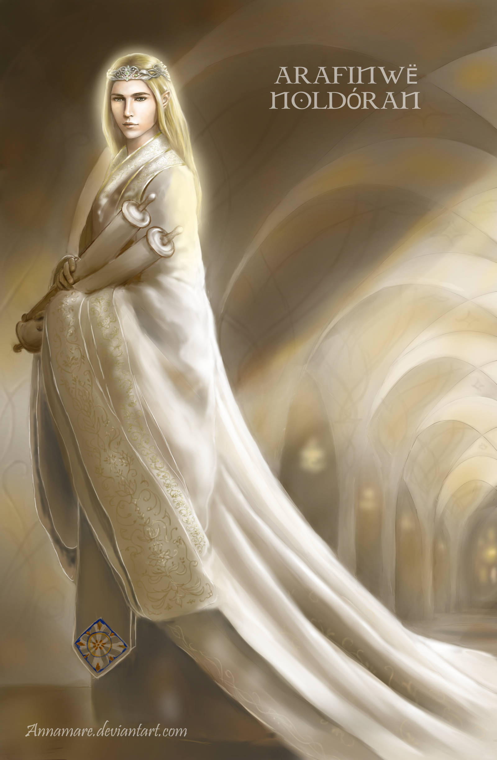 Visions of Arda: Tolkien Fanart Vol. III - Chapter 1 - Alystraea - The ...