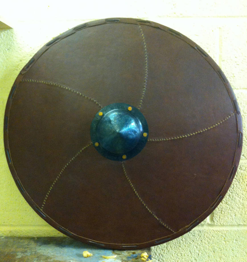 Anglo-Saxon shield, hand beaten boss by VandrefalkForge on DeviantArt