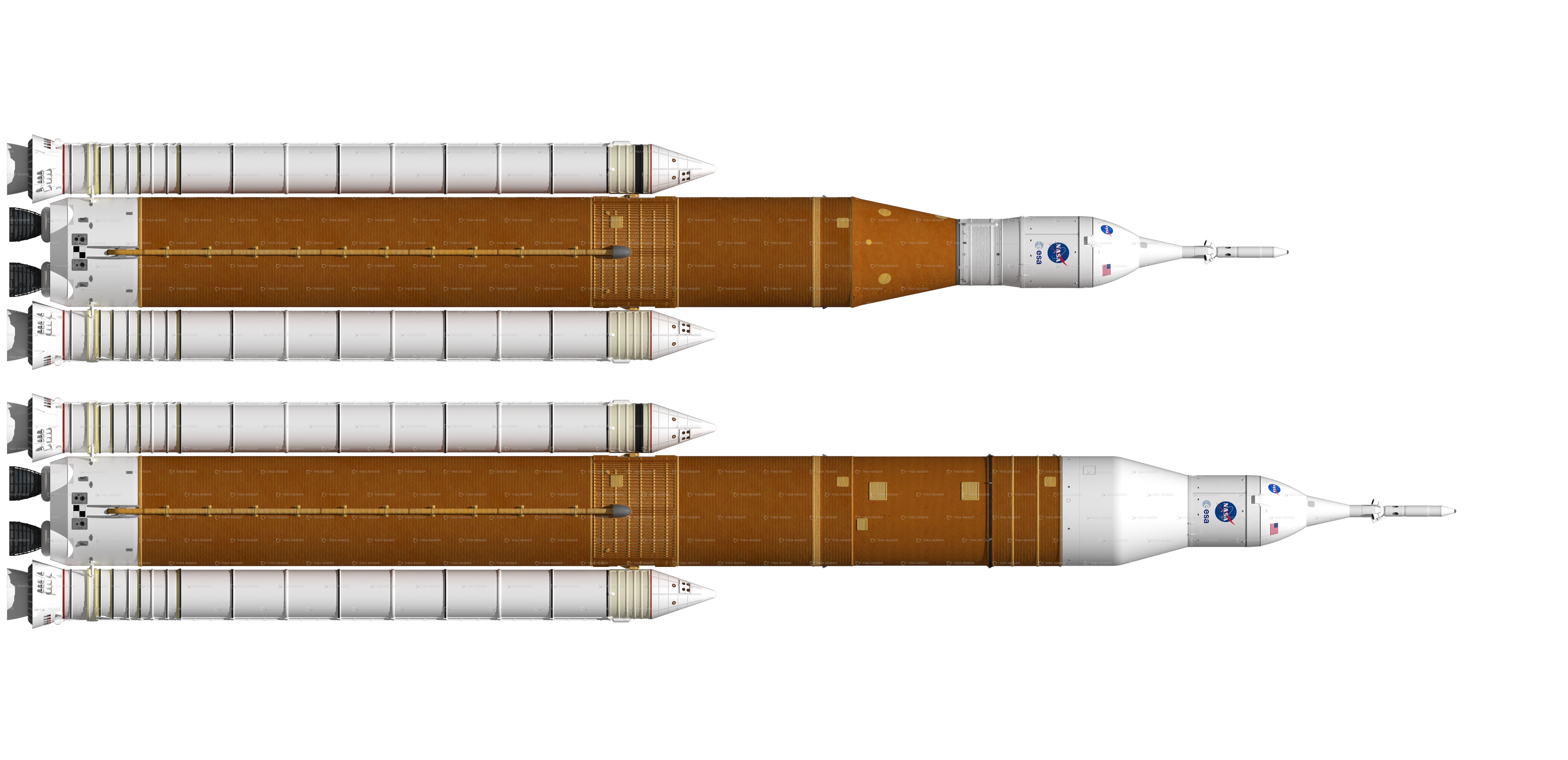 SLS Block I And IB by ArcturusVFX on DeviantArt