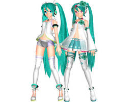 MMD DT Sakura Miku DL by willianbrasil on DeviantArt