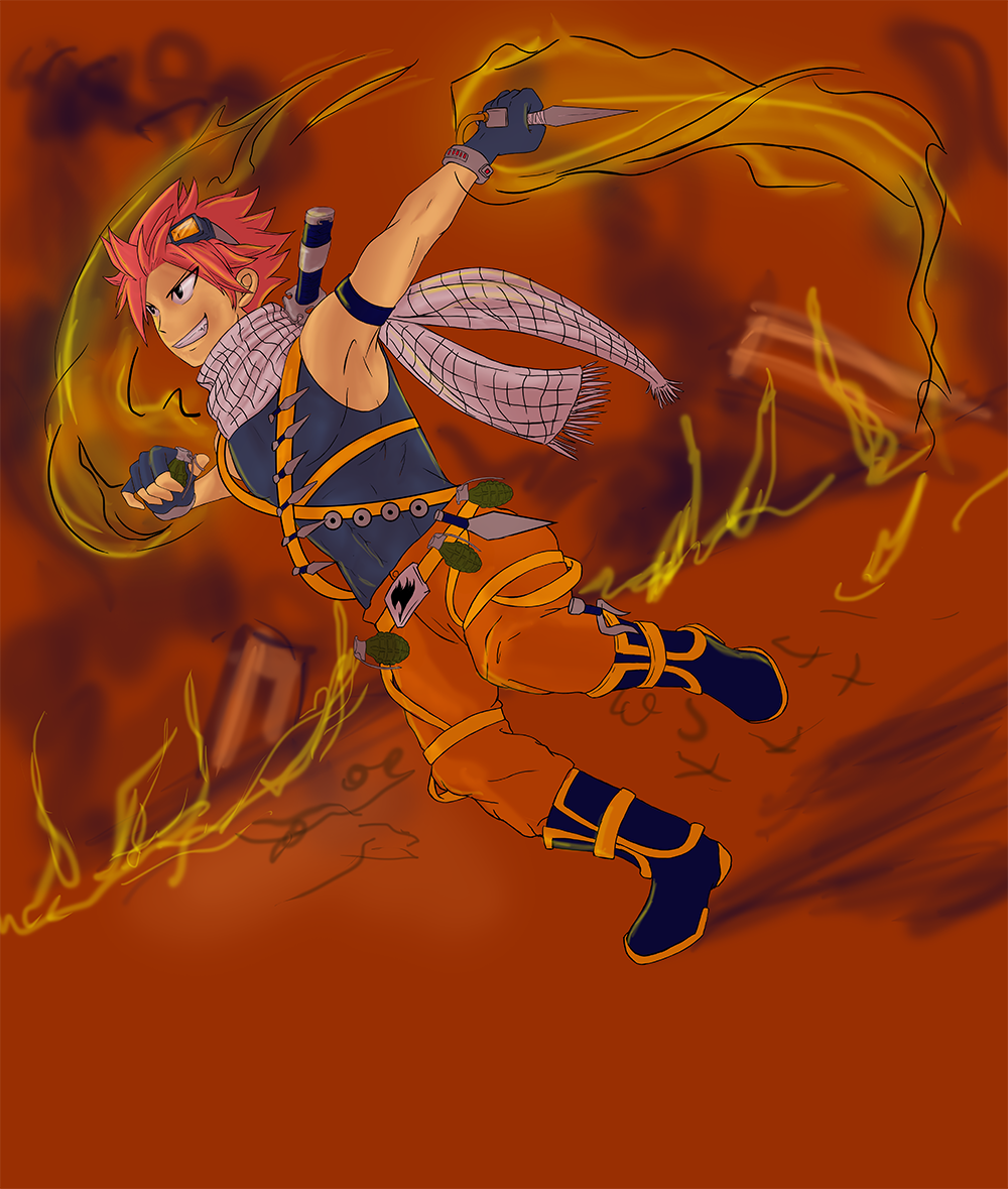 Natsu Dragneel by ShotsOfSunshine on DeviantArt