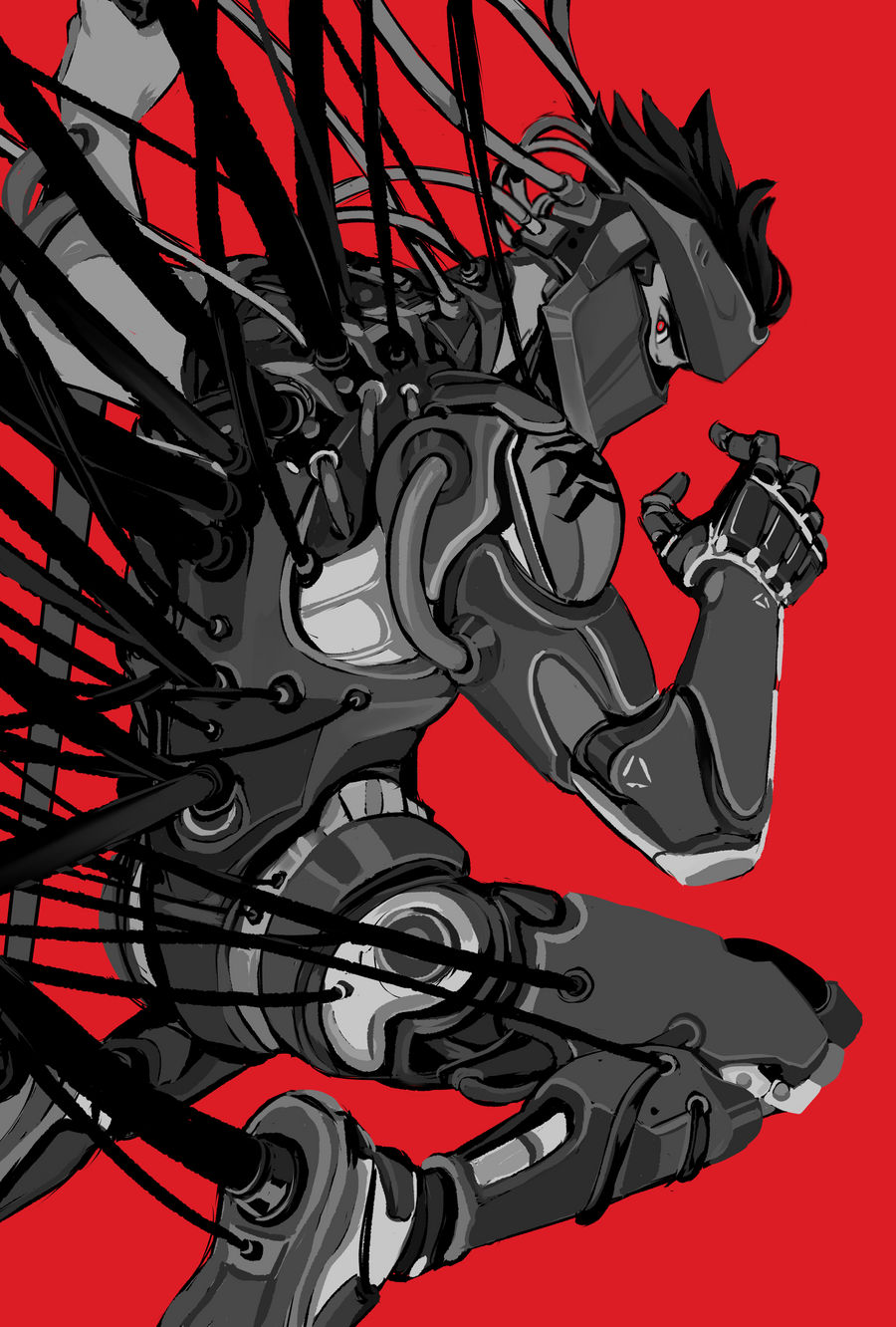 Blackwatch Genji by PrinceCanary on DeviantArt