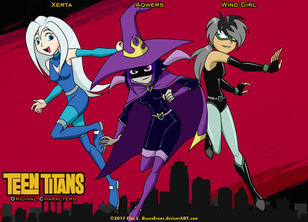 Teen Titans OC by RavenEvert on DeviantArt