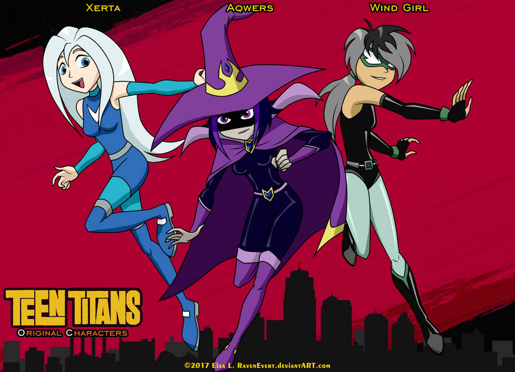 Teen Titans OC By RavenEvert On DeviantArt