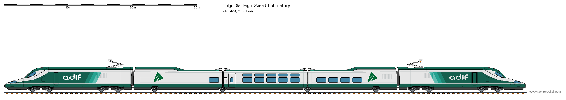 Talgo 350 High Speed Train Laboratory by ToxicLoki93 on DeviantArt
