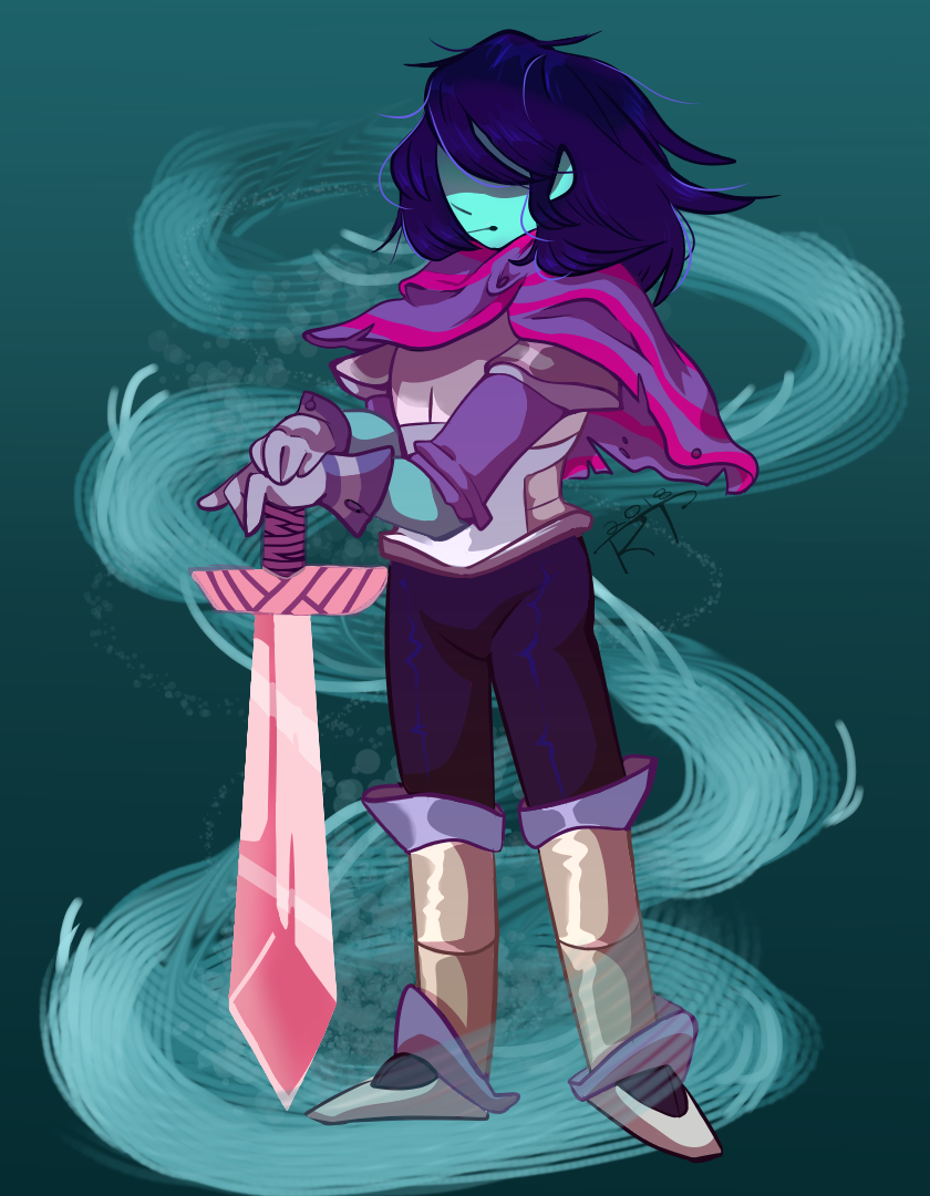 Kris Deltarune Drawing