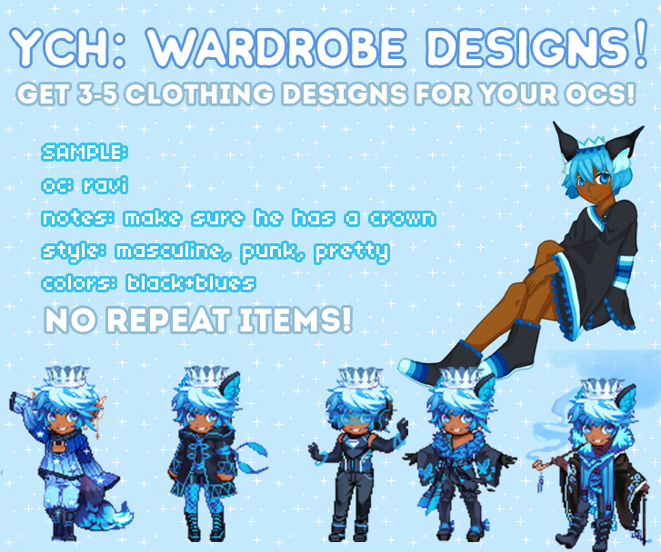 OC Wardrobe Commission: Olivia by fickle-adopts on DeviantArt