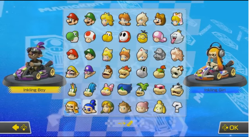 Mario Kart 8 Deluxe Character Roster... by Rotommowtom on DeviantArt