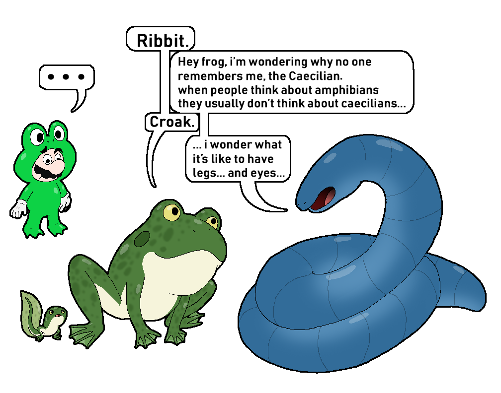 Caecilian - The Forgotten Amphibian by Rotommowtom on DeviantArt