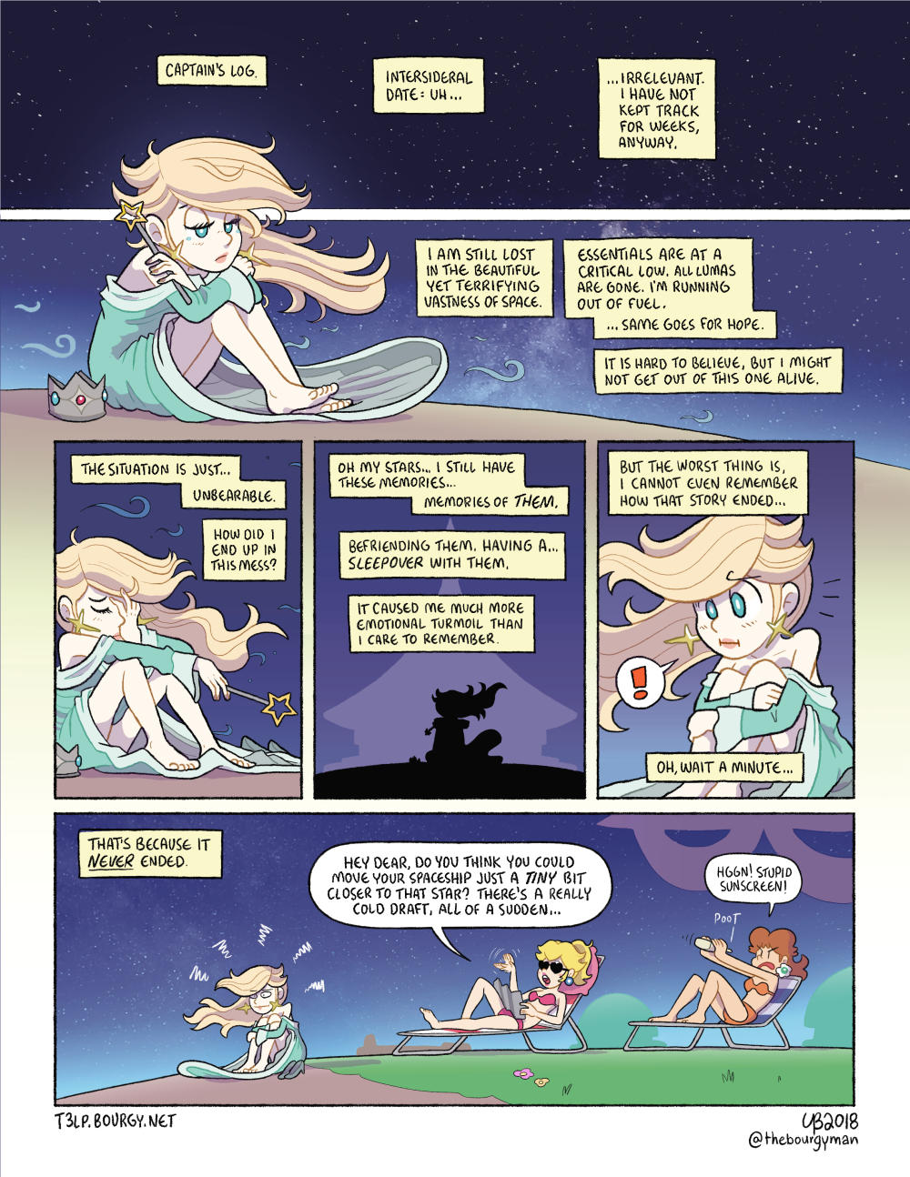 The 3 Little Princesses part 2, page 1 by TheBourgyman on DeviantArt