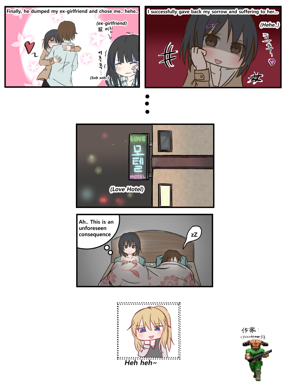 Male to Female TG cartoon - Revenge to ex (4) by cyberdemonThree on ...