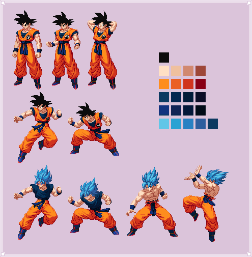 Goku | Dragon Ball Super: Broly by MPadillaTheSpriter on DeviantArt