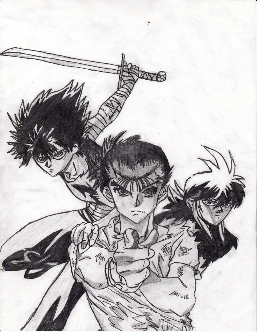 Yu Yu Hakusho by prabhatjanamanchi on DeviantArt
