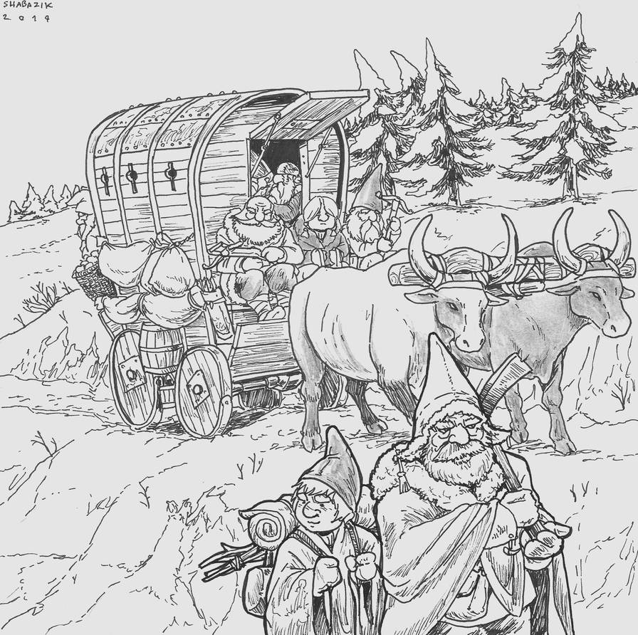 Dwarven Wagon by Shabazik on DeviantArt Dwarven Wagon by Shabazik on DeviantArt
