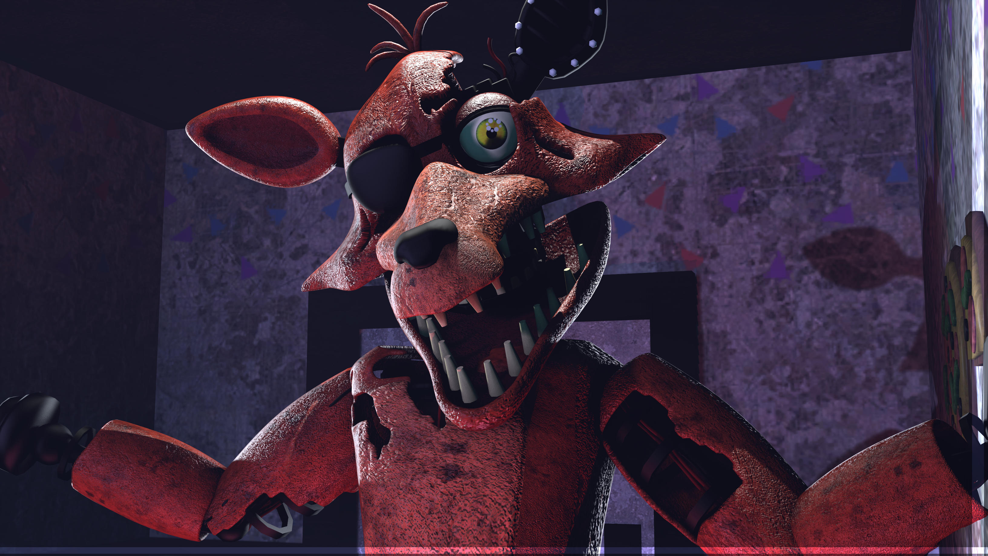 Withered Foxy Showcase by Rosylina on DeviantArt