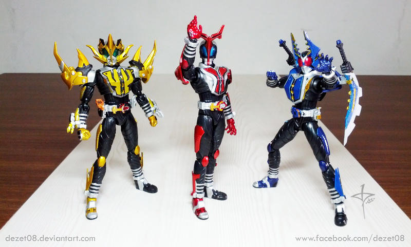 Trio Hyper Rider by dezet08 on DeviantArt