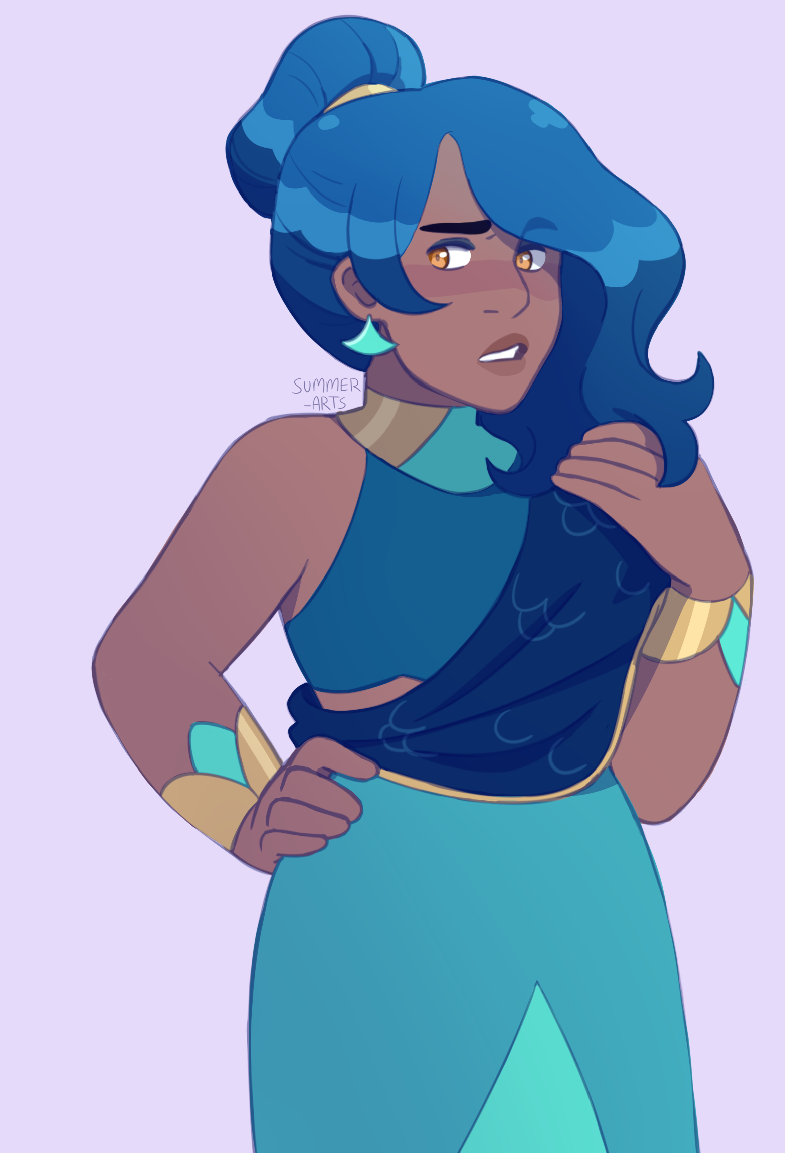 Mermista by summer-draws on DeviantArt