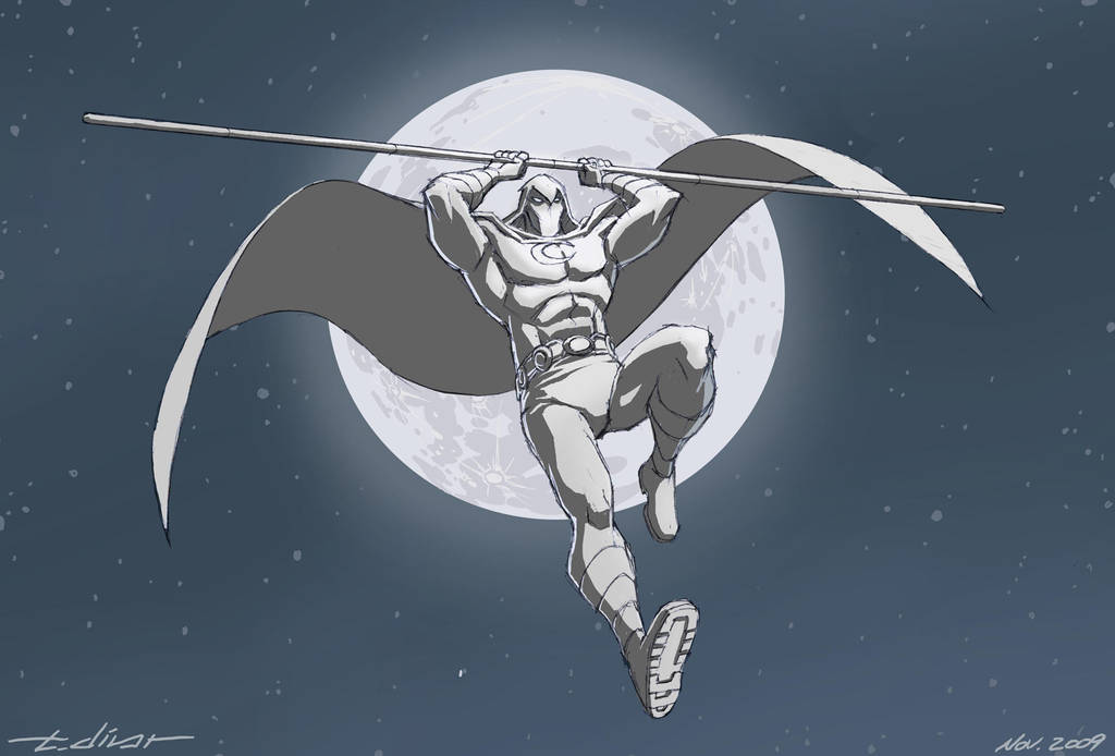 Draw Challenge 1 Moon Knight By Warp Zero On Deviantart