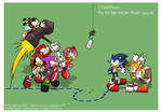 Sonic - Absolutely no effort by Tigerfog on DeviantArt