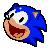 Joyful Sonic Emote/Icon by TheFancyGamer1 on DeviantArt