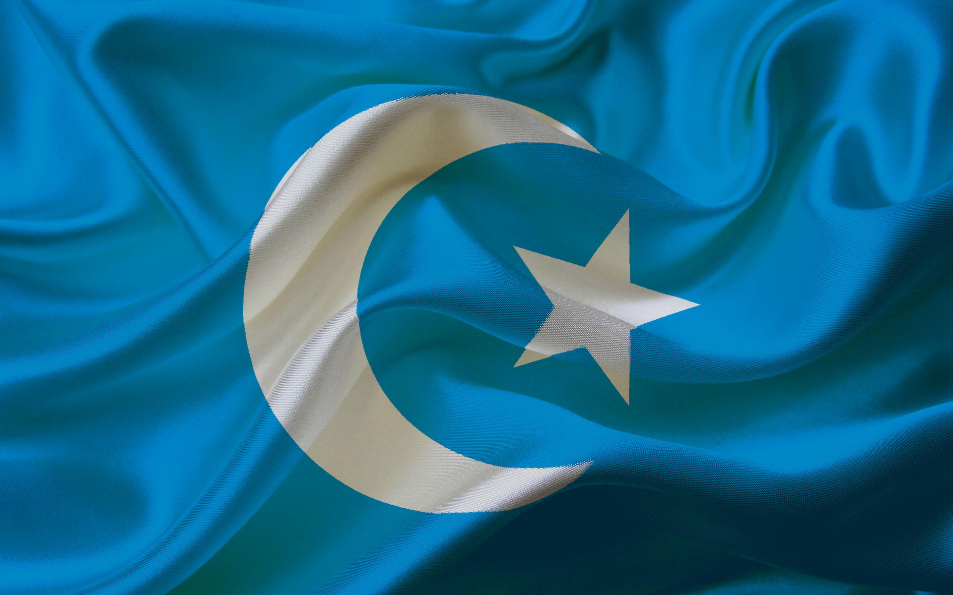 flag of East Turkestan wallpapes in 3D by GULTALIBk on DeviantArt