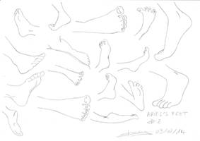 Disney feet training - Ariel's feet sketch #1 by Sacha31 on DeviantArt