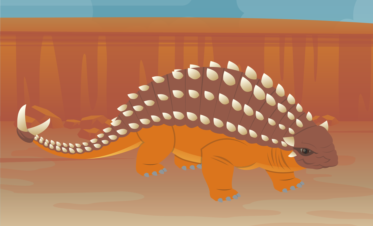 Prehistoric Monsters - Ankylosaurus by Juliefan21 on DeviantArt
