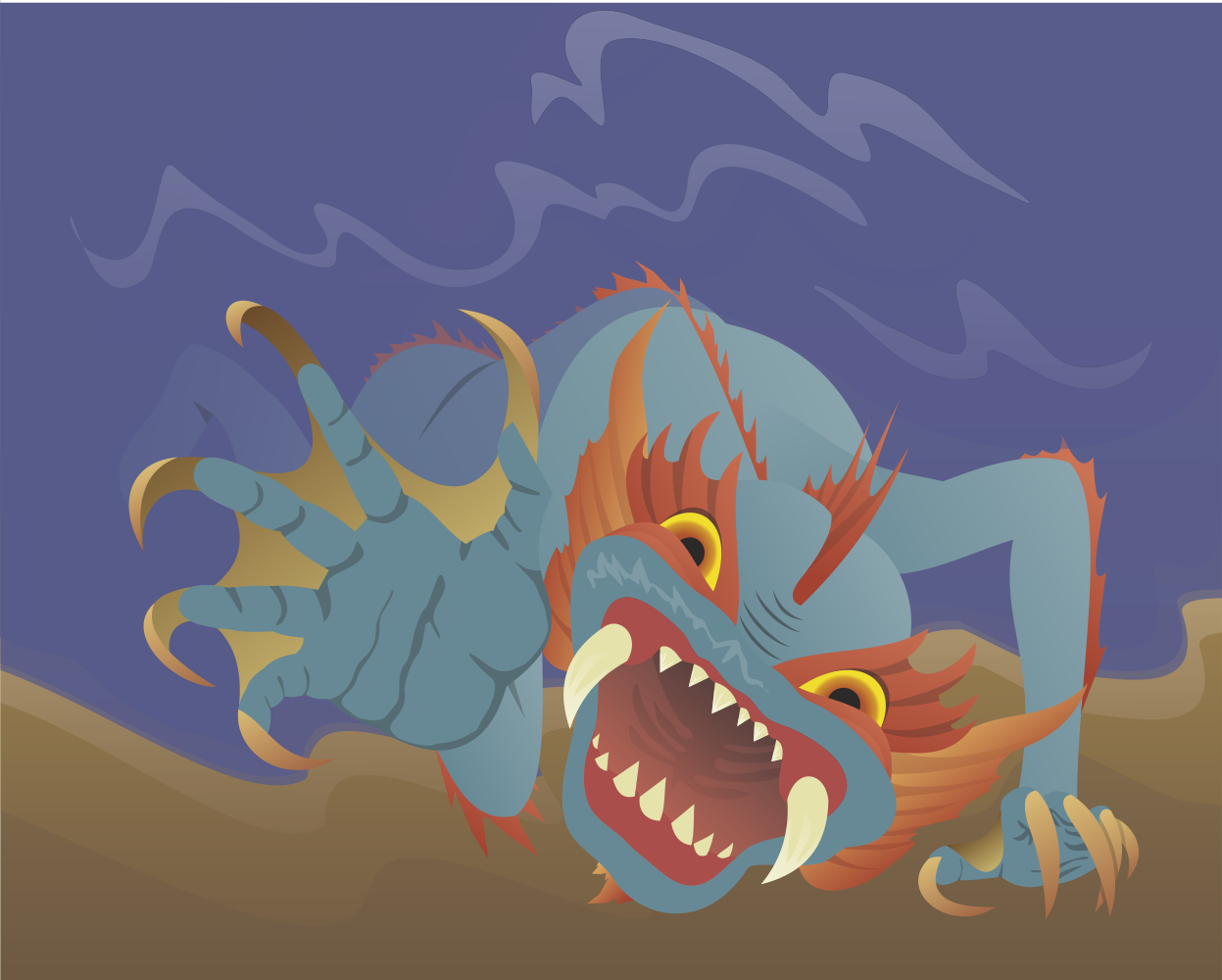 Monsters of Today - Thetis Lake Monster by Juliefan21 on DeviantArt