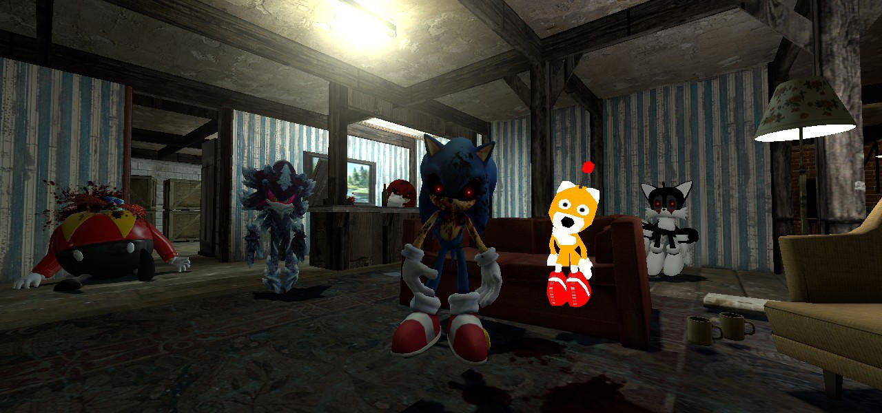 Sonic.Exe hanging out with friends and victims by jayemeraldover9000x ...