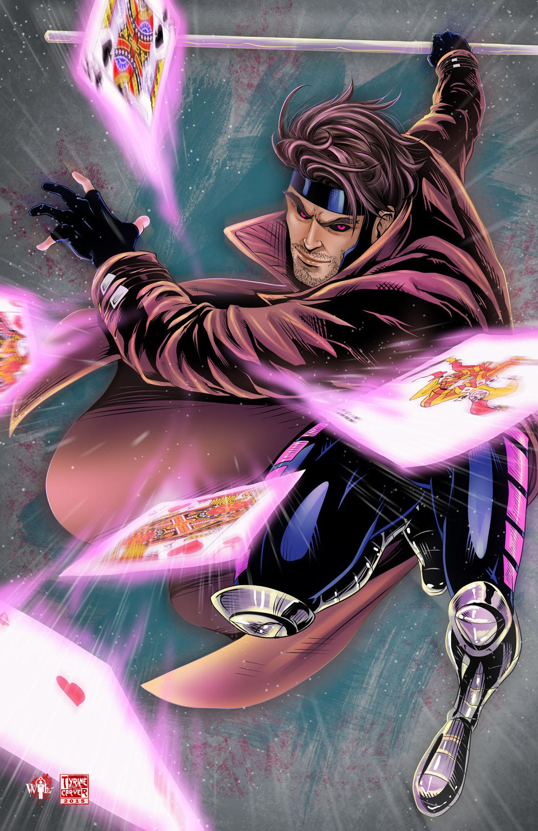 Gambit by Wil Woods and TyrineCarver : r/ImaginaryMutants