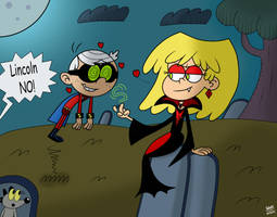 Vampire Lori by TheGreatGreninja on DeviantArt