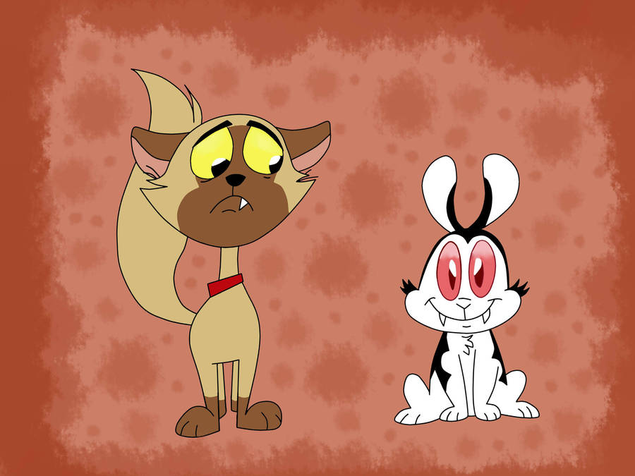 Chester and Bunnicula by HeinousFlame on DeviantArt
