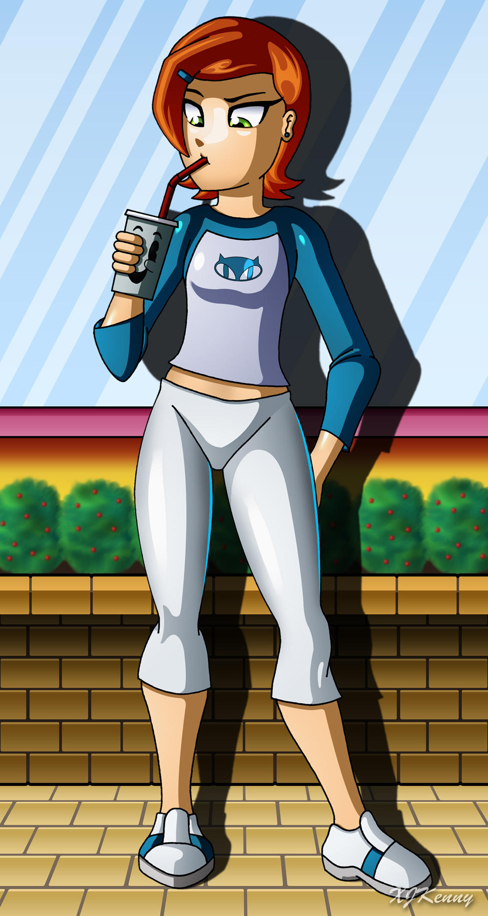 Tasting Mr.Smoothie by XJKenny on DeviantArt