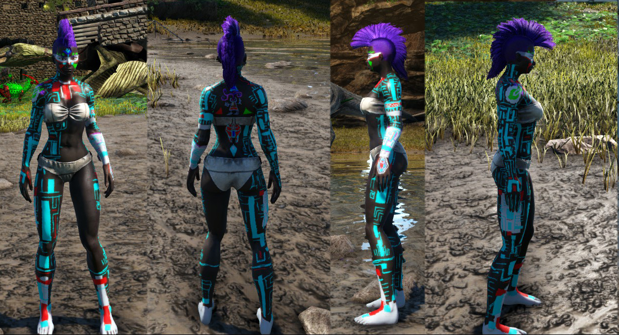 screenshot ARK Female Body Paints Creative Chat ARK Official screenshot ARK Female Body Paints Creative Chat ARK Official