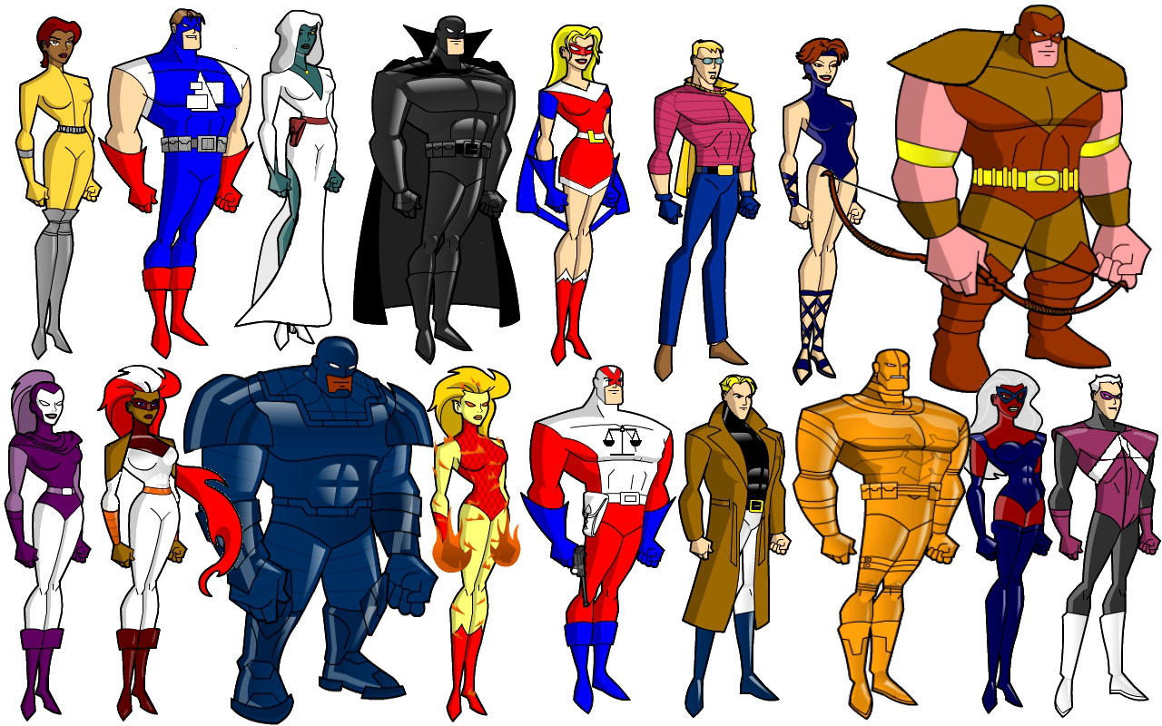 DCAU style favourites by pantheon9000 on DeviantArt