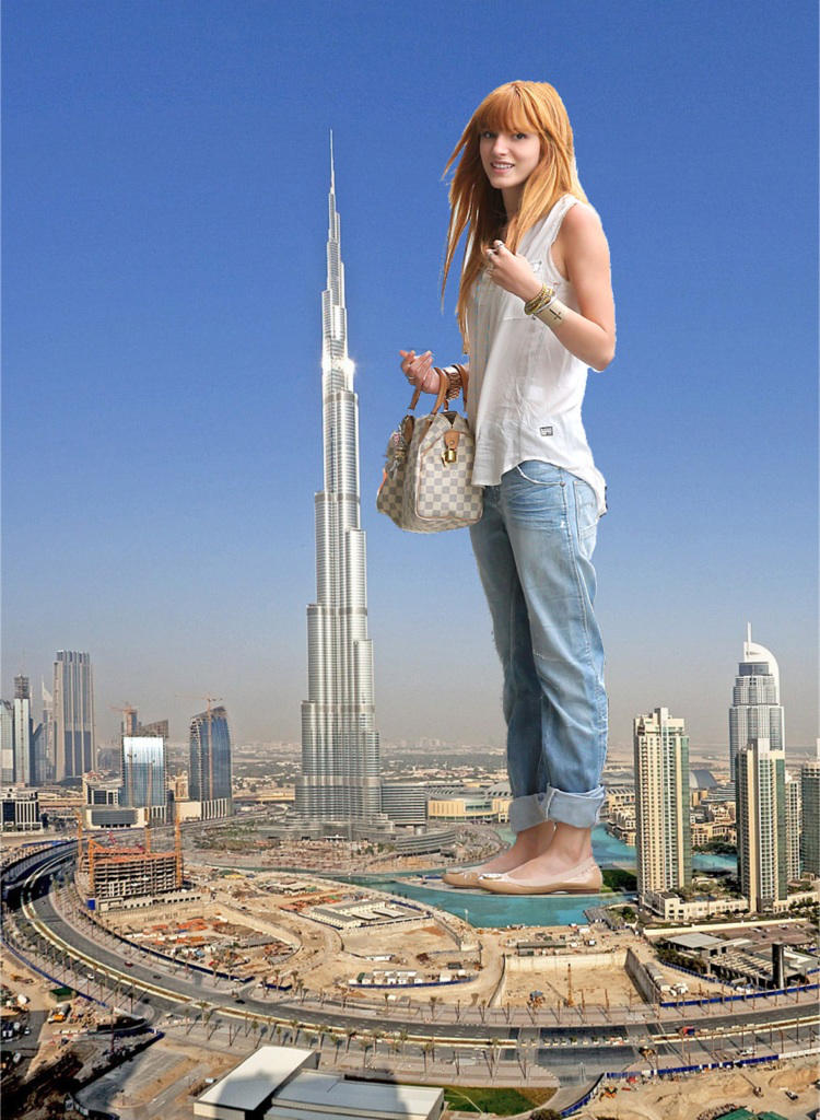 Giantess Bella Thorne by CaiusBonus007 on DeviantArt