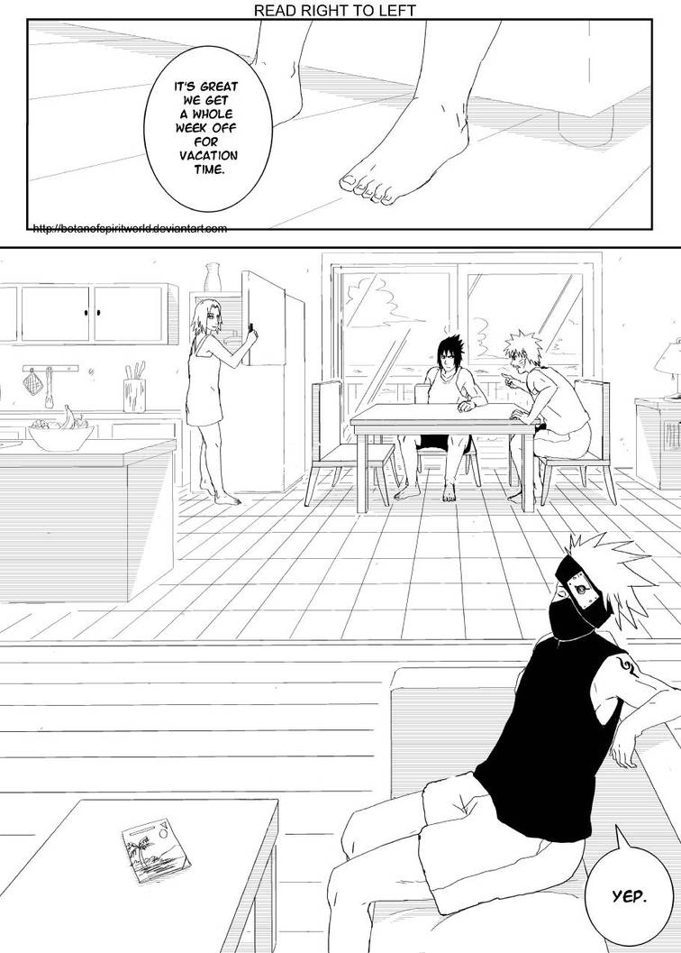 Naruto- Beach Beach Paradise? Page 1 by BotanofSpiritWorld on DeviantArt