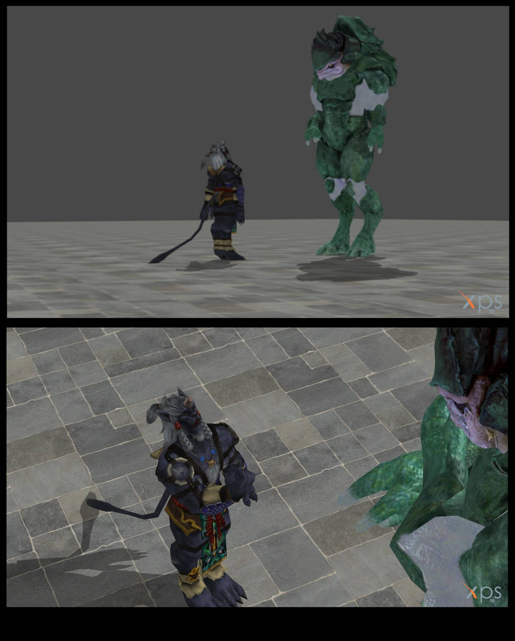 ronso and krogan by DracoRex1890 on DeviantArt