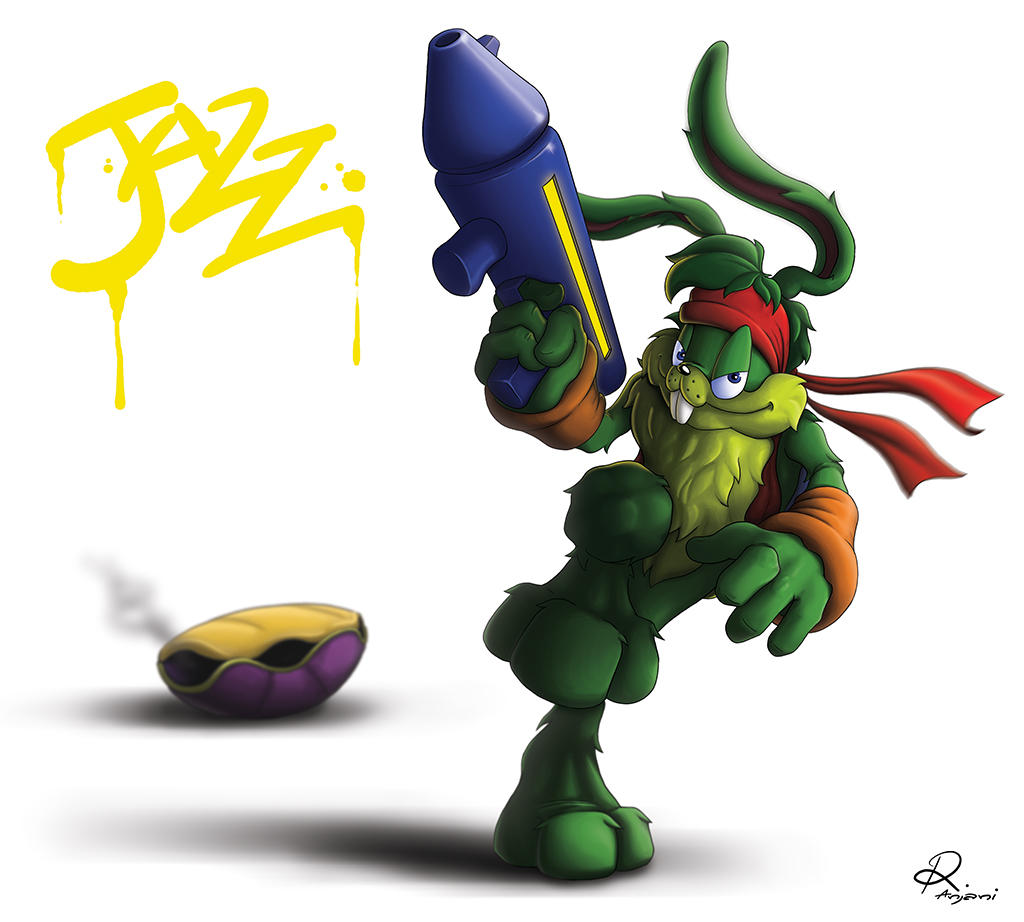 Jazz Jackrabbit by eru0iluvatar on DeviantArt