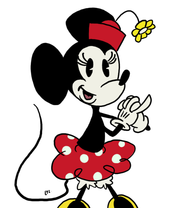 Mickey Mouse shorts - Minnie Mouse 02 by theEyZmaster on DeviantArt