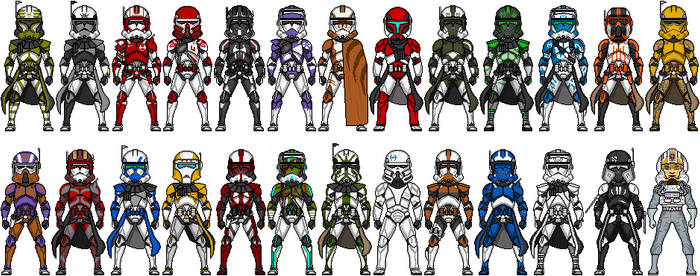 ROGUE Clone Troopers by Gonza87rg on DeviantArt