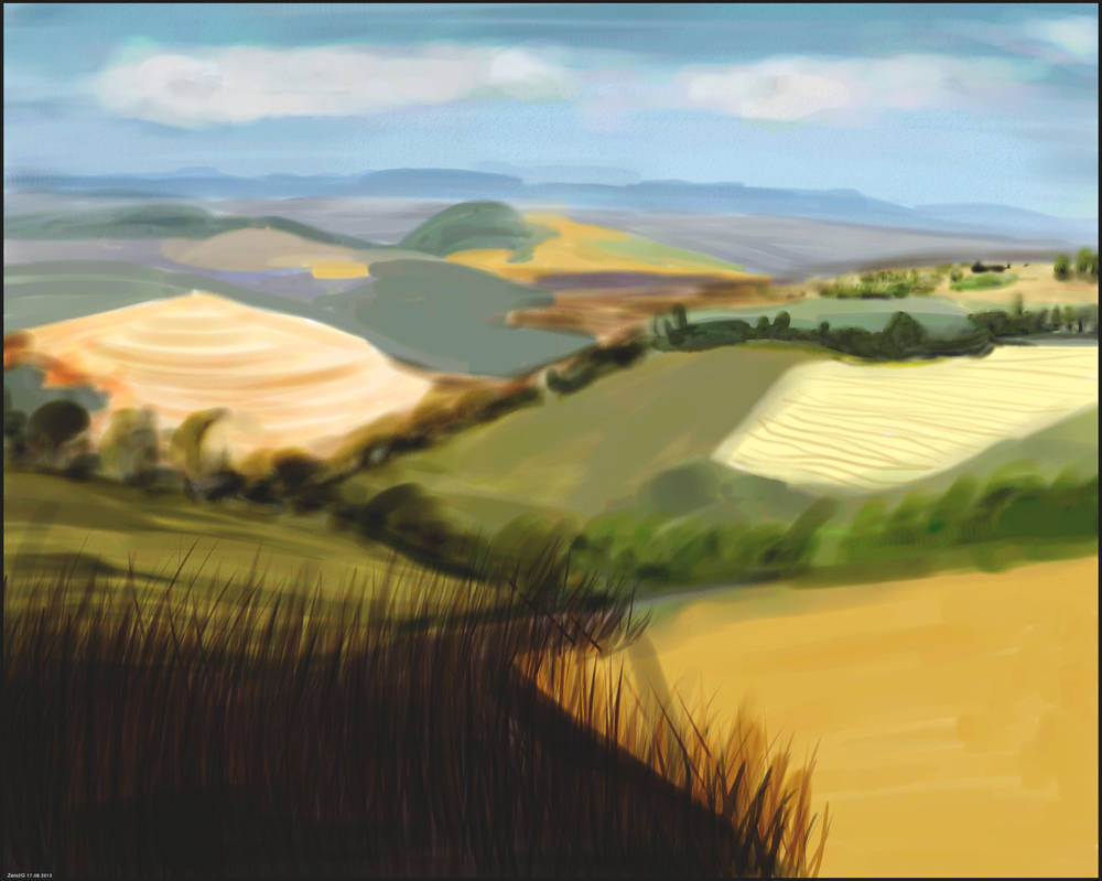 Landscape Watercolor 3a by Zero2G on DeviantArt