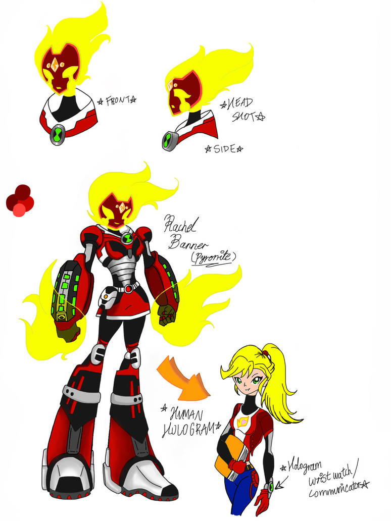 Ben 10 Omniverse OC - Rachel Banner by ImaginationDiva on DeviantArt